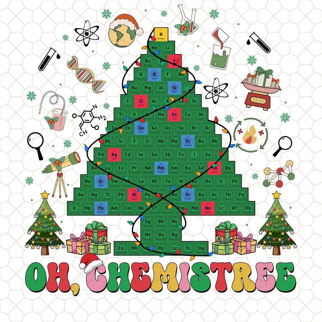 Oh Chemistree Png, Merry Christmas Png, Christmas Family Png, Christmas ...