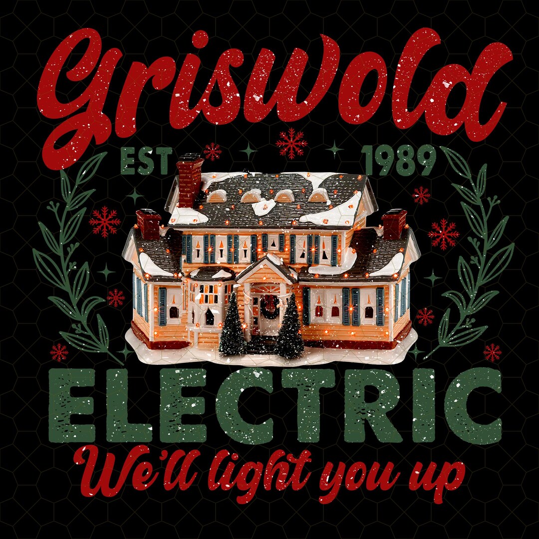 Griswold Electric Christmas Vacation Png, Griswold Png, Christmas Movie ...