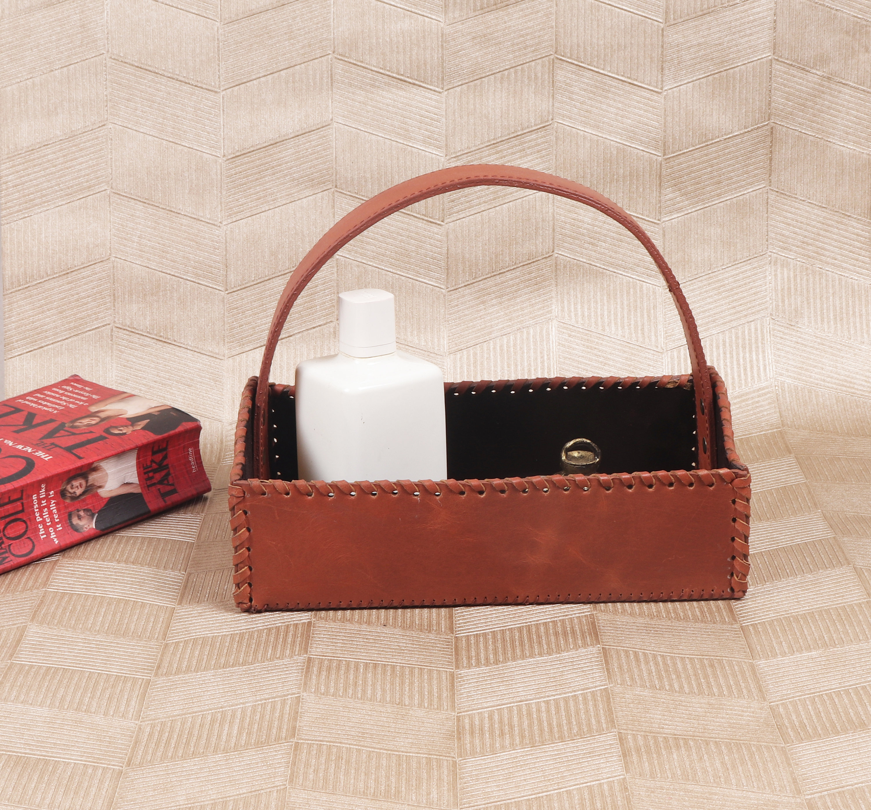 Leather Storage Tray, Valet Tray, Leather Desk Organizer, Vanity Tray ...