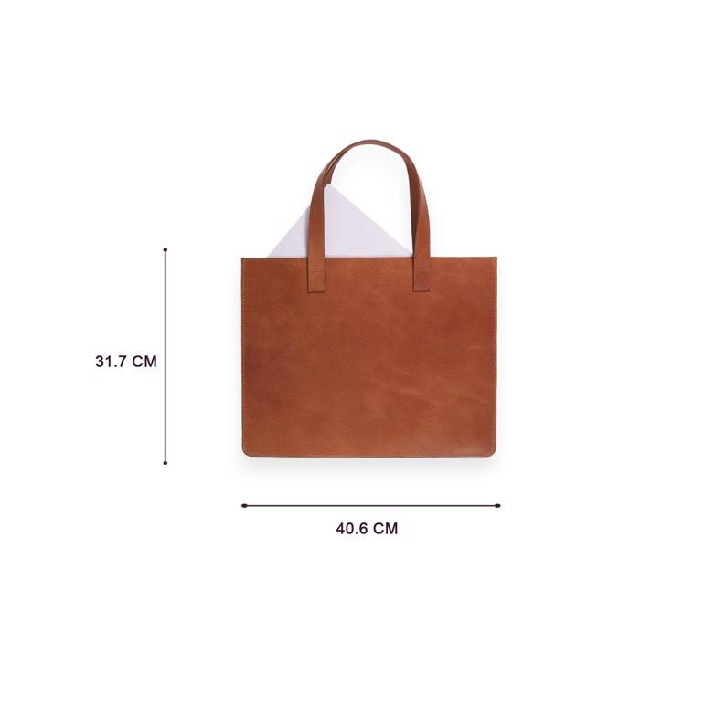 Genuine Leather Document Folder Bag, Leather Portfolio Bag, Leather ...