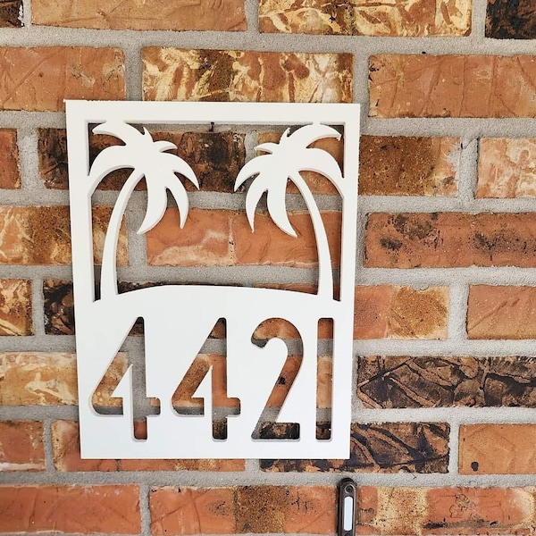 Pvc House Number - Etsy