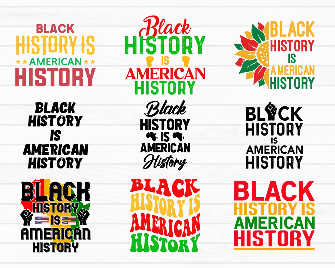 Black History is American History Svg, Black History Svg, Black History ...