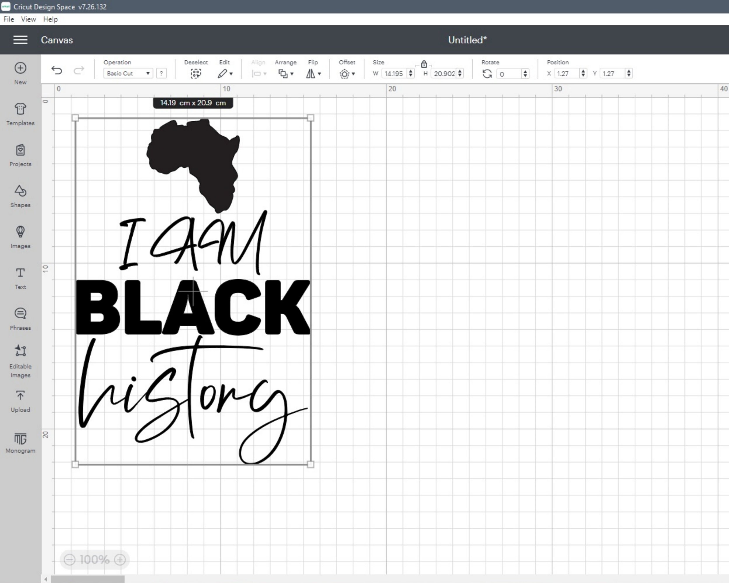 I Am Black History SVG, Black History Svg, Black History Month, Black ...