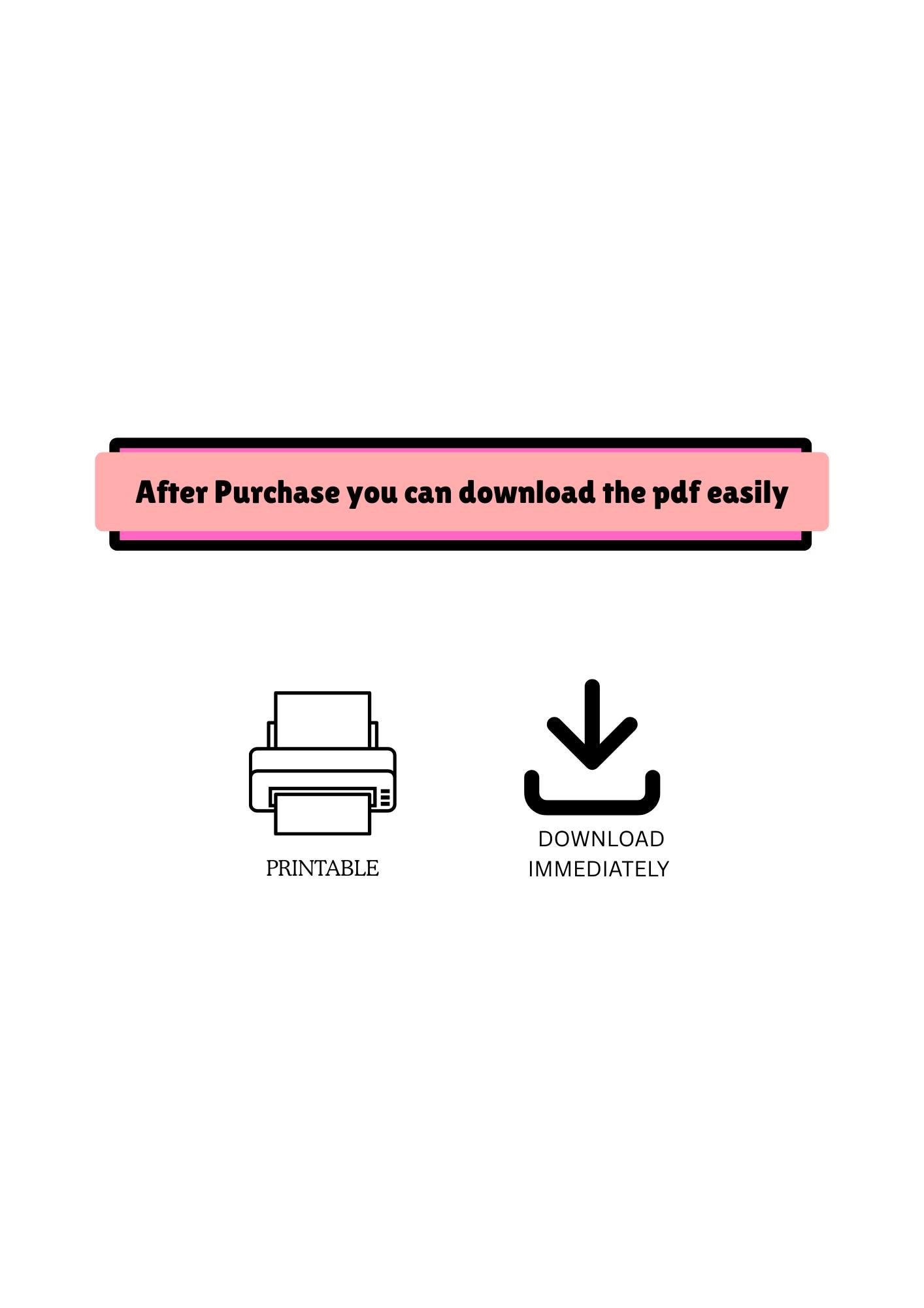 Printable Inventory Tracker, Small Business Organizer (PDF) - Etsy