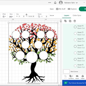 Family Tree Svg Bundle, Family Tree Template, Family Reunion Svg, Tree ...