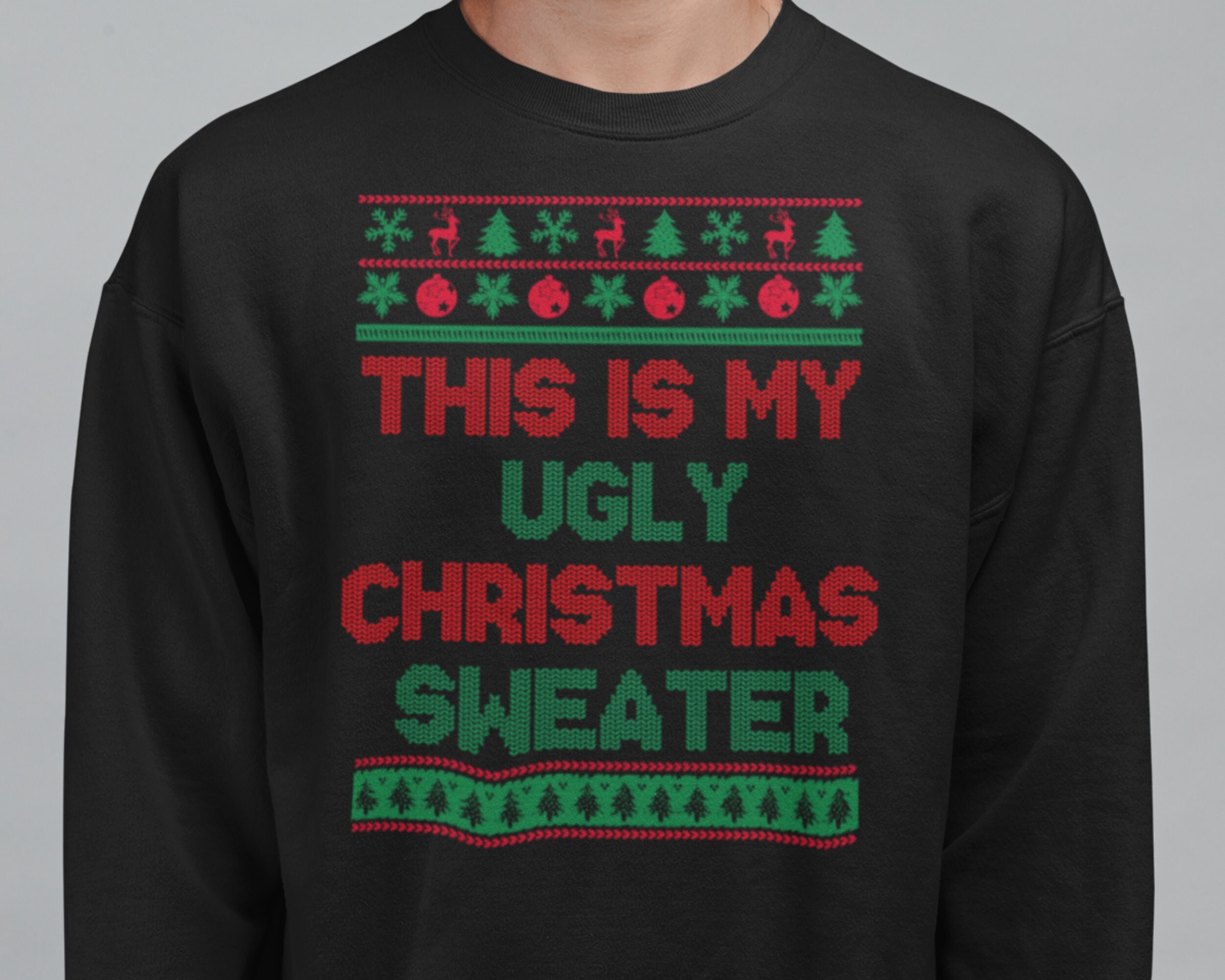 This is My Ugly Christmas Sweater Svg, Ugly Christmas Sweater Svg, Ugly ...