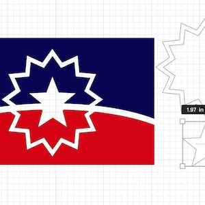 Juneteenth Flag SVG - Etsy