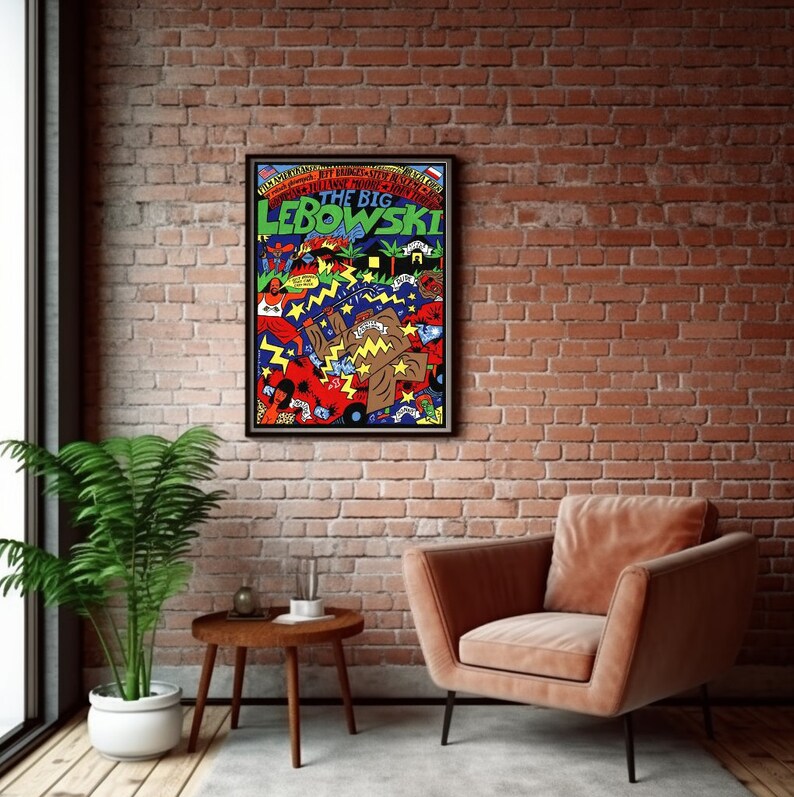 The Big Lebowski, Polish Poster Designed by Andrzej Krajewski, Limited ...