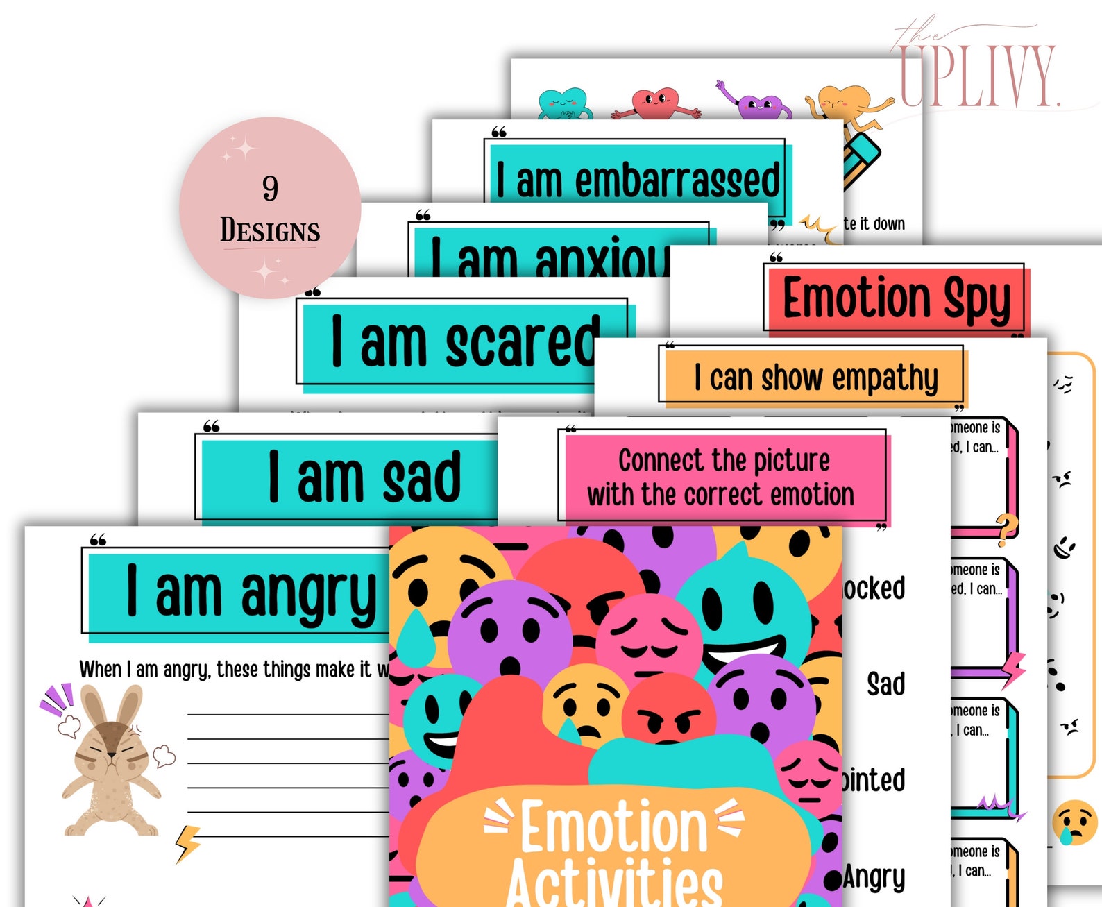 Emotion Activity for Kids | Empathy Book | Printable Kids Activity Set ...