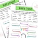 Imagination Play Friends Activity | Printable Build a Friend | Social ...