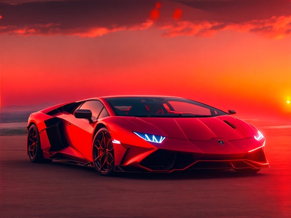 Red Lamborghini Wallpaper