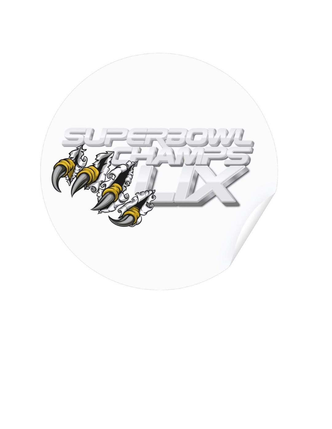 Eagles Superbowl Sticker/decal (laptop, Car Decal, Nfc Champions ...