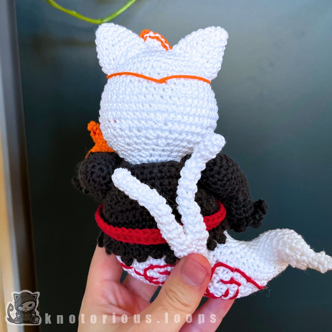 Inugami & Nekogami 2 in 1 Crochet Pattern | Cat Dog Yokai Japanese Amigurumi PDF - Etsy