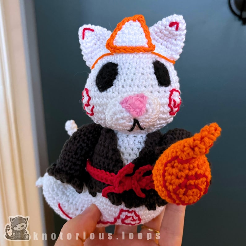 Inugami & Nekogami 2 in 1 Crochet Pattern | Cat Dog Yokai Japanese ...