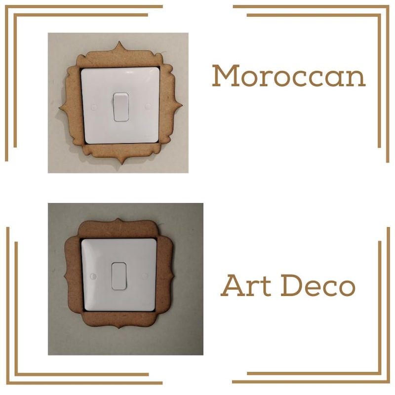 Wood Light Switch Cover Deco - Etsy UK