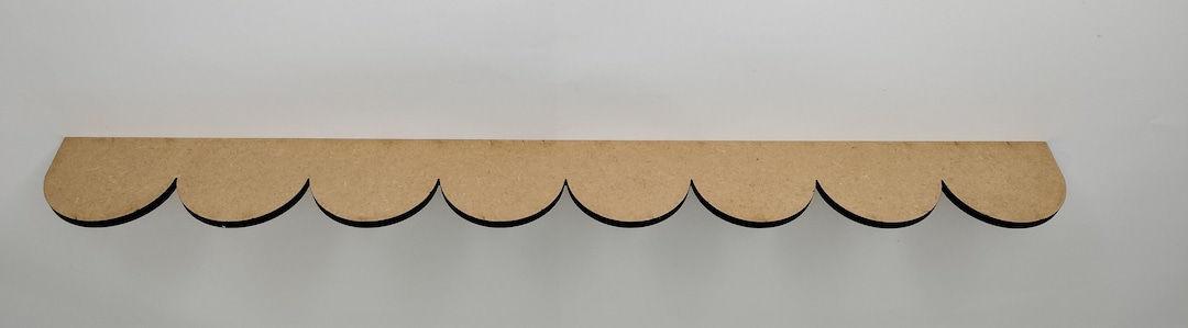 George Decorative Scallop Trim Edging 6mm Thick 1100mm Lengths - Etsy