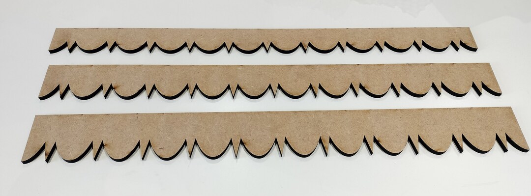 Dominic Decorative Trim Edging 115cm & 55cm Lengths 6mm Thick Interior ...