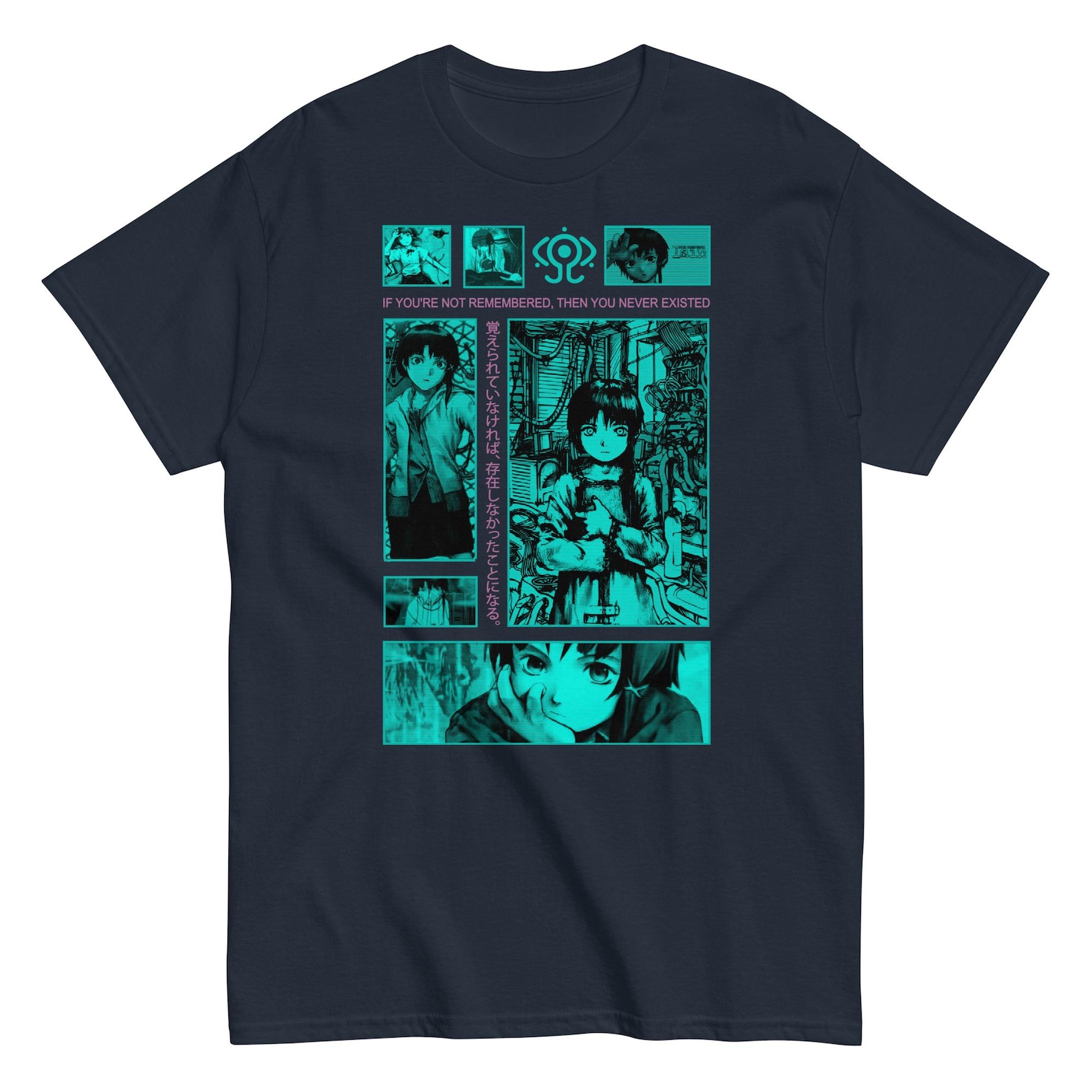 Lain Shirt, Serial Experiments Lain Tee, 90s Anime Graphic Tee, Manga ...