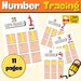 Pre-k Preschool Kindergarten Toddler Tracing Bundle Handwriting ...