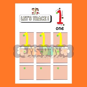 Pre-k Preschool Kindergarten Toddler Tracing Bundle Handwriting ...