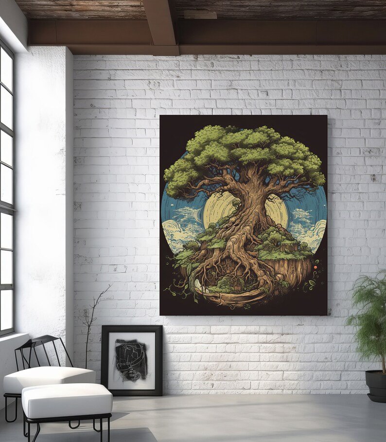 Yggdrasil Wall Art Bundle 20-pack, Yggdrasil Tree of Life, Poster ...