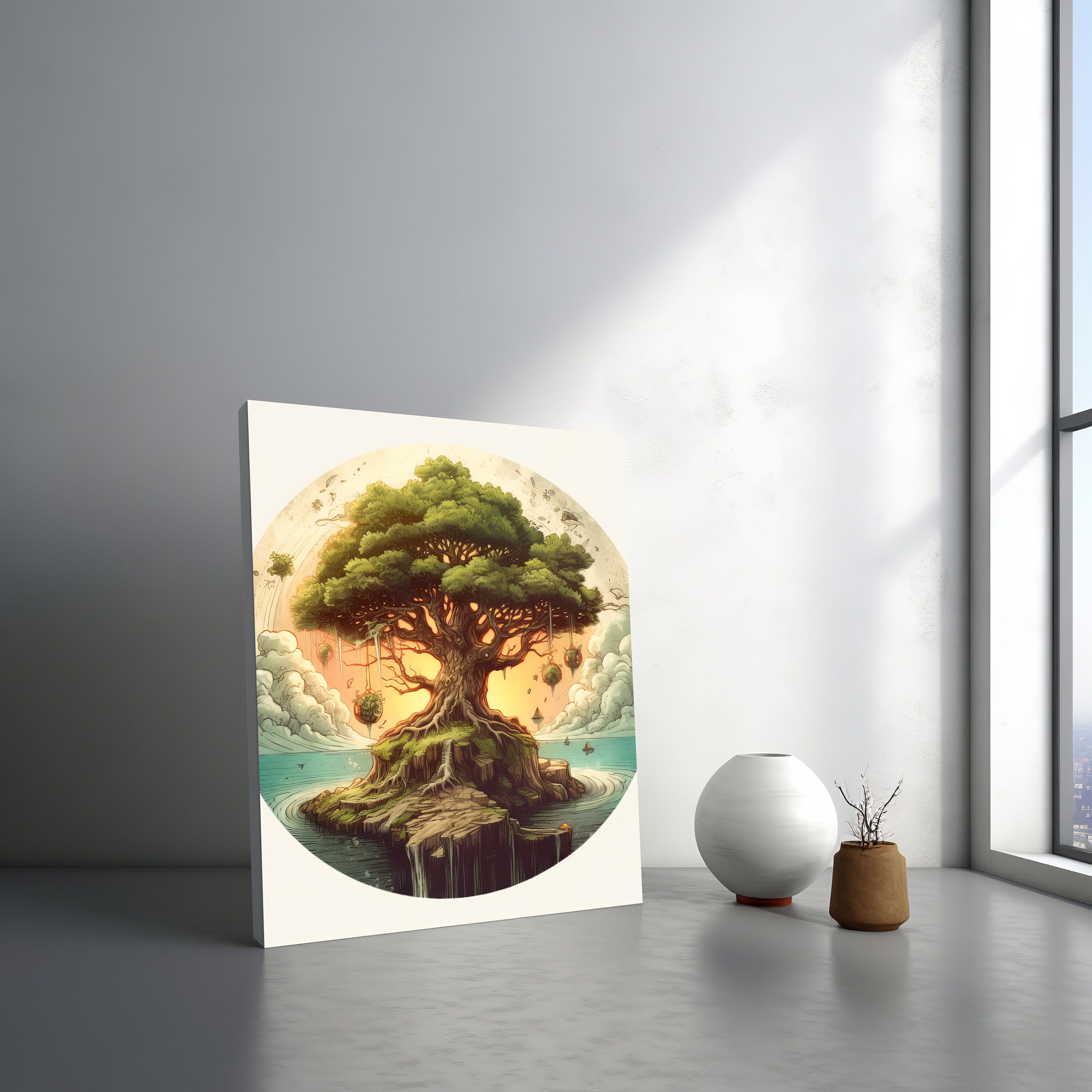 Yggdrasil Wall Art Bundle 20-pack, Yggdrasil Tree of Life, Poster ...