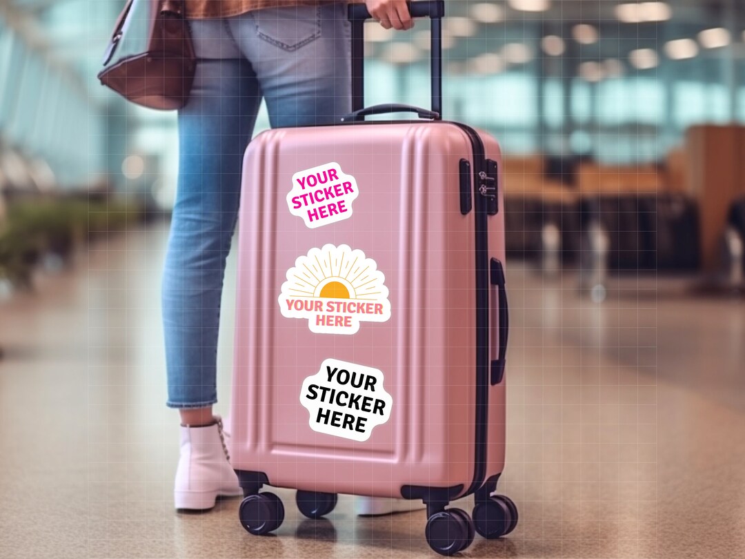 Sticker Mock, Die Cut Stickers Mockup, Sticker Mockup, Decal Mock Up ...