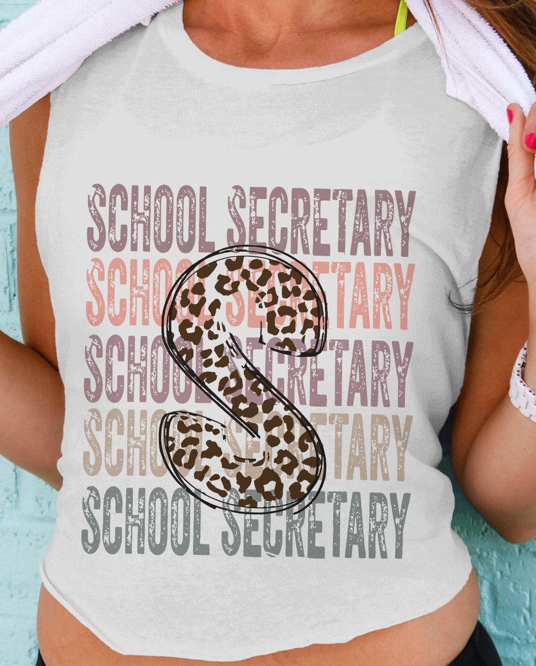 School Secretary Design Png Download - Etsy