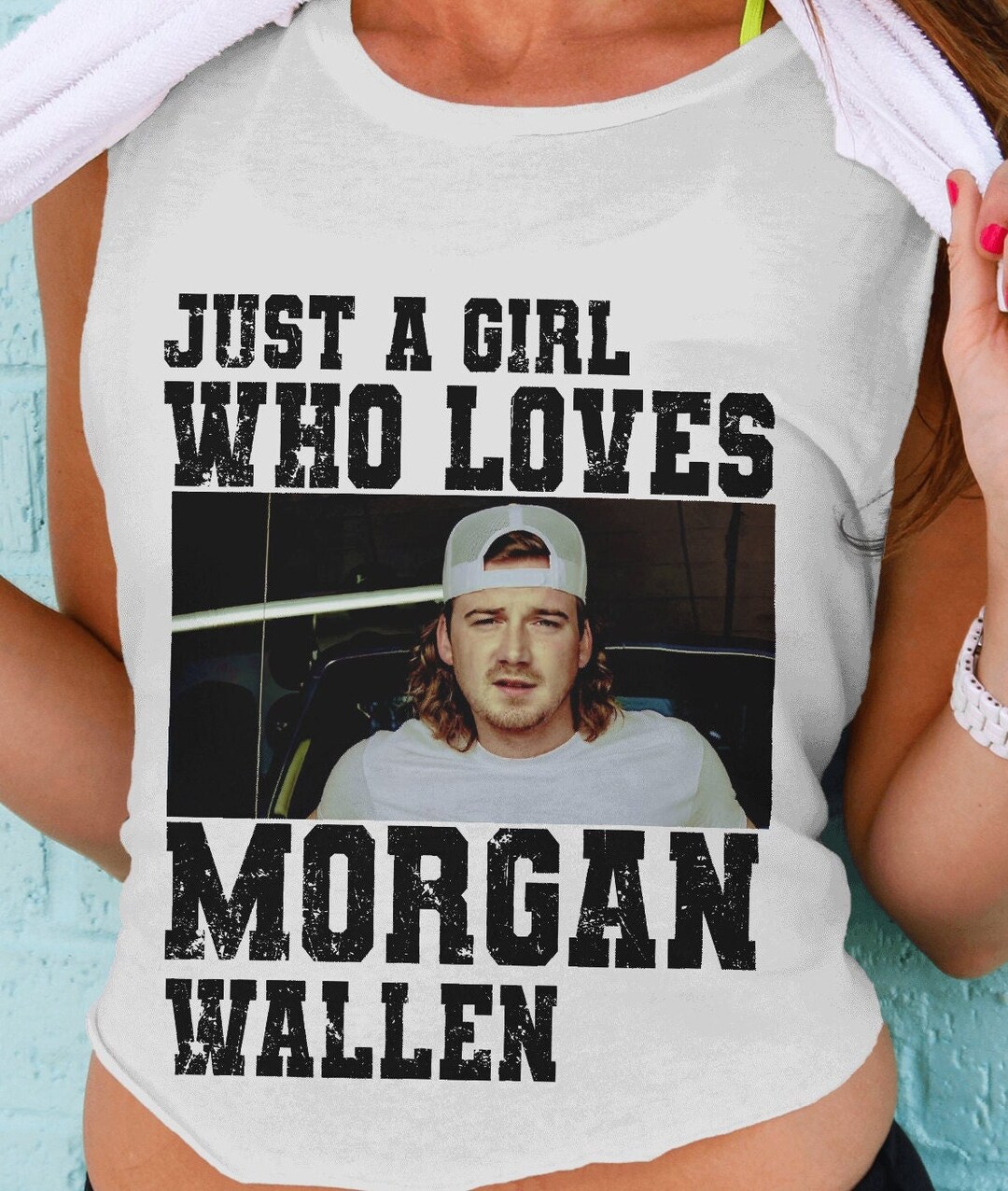 Just a Girl Who Loves Morgan, Png Download - Etsy