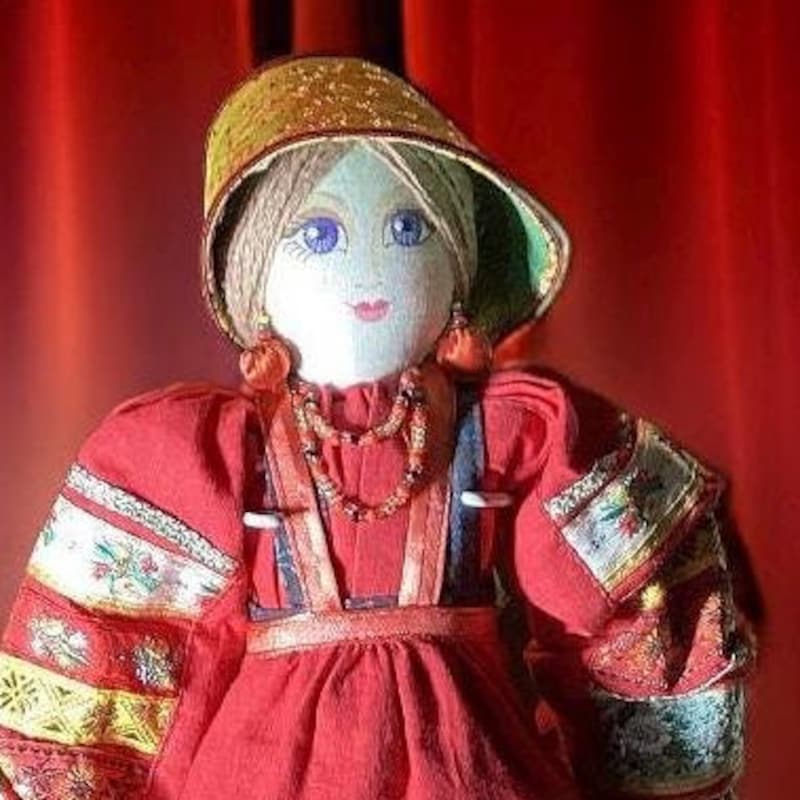 Russian Cloth Doll - Etsy