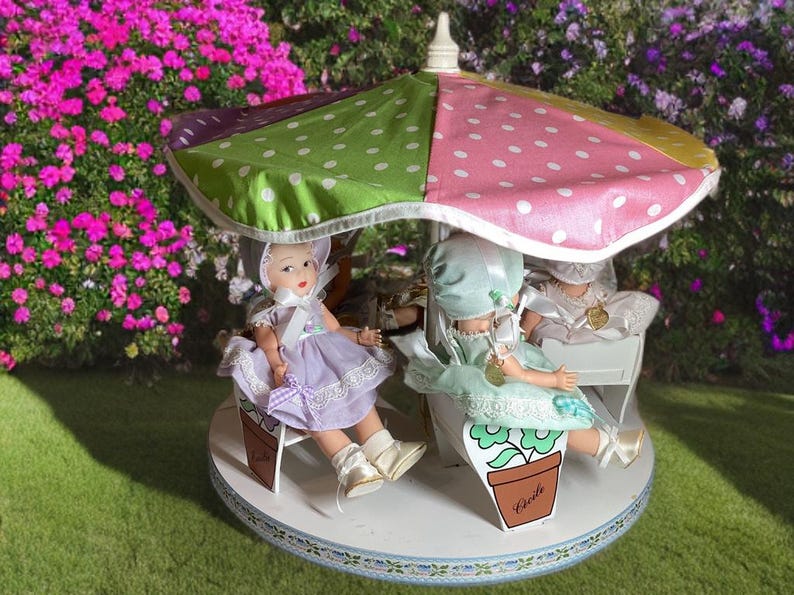 Vintage Madame Alexander Dionne Quintuplets Carousel – 75th Anniversary ...