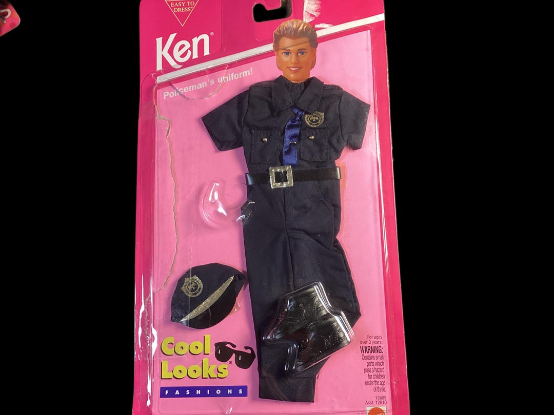 Ken Doll Clothing - Policeman’s Uniform - Mattel 1994 - Etsy