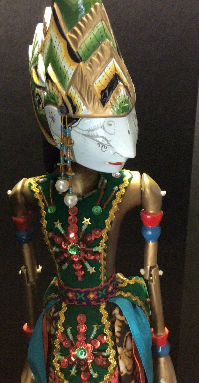 Vintage Indonesian Puppet: Ramayana Character, 1970s - Etsy