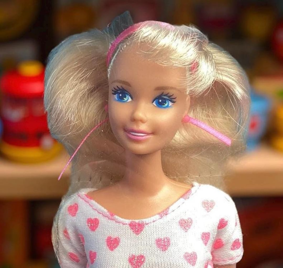 Mattel Pretty Hearts Barbie - 1995 - Etsy