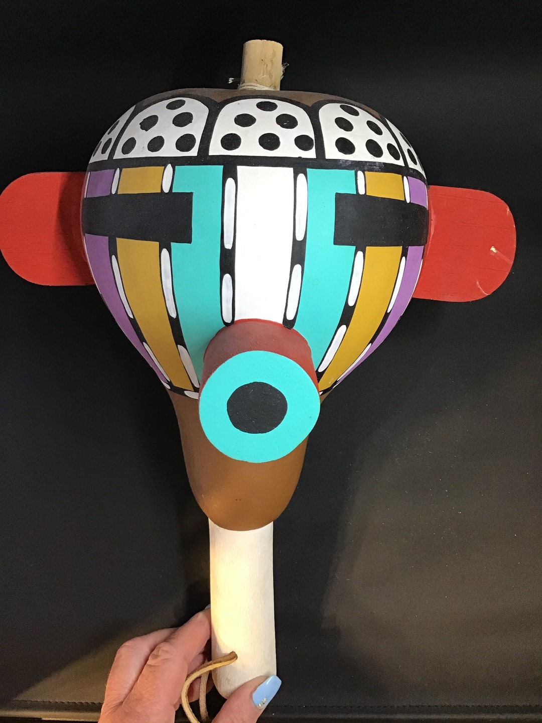 Hopi Corn Dance Leader Sotungtaka Rattle. - Etsy