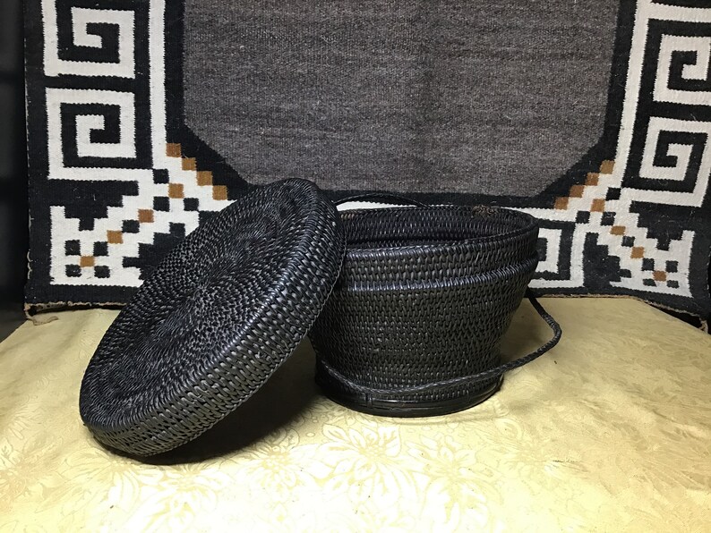 Hopi Indian Weaved Basket Circa 1970 - Etsy