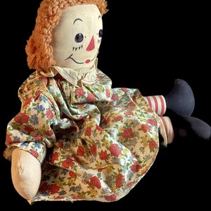 Georgene Raggedy Ann - 19 Inch - Etsy