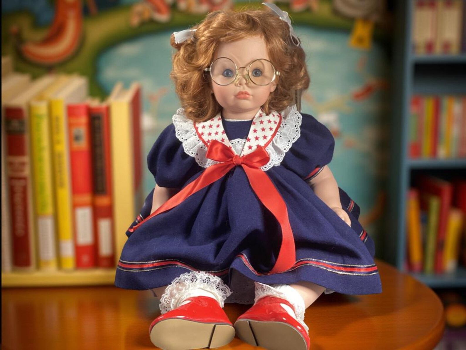 Susan Wakeen “ Little Bookworm Baby “ - 20 Inch - 1990’s - Etsy