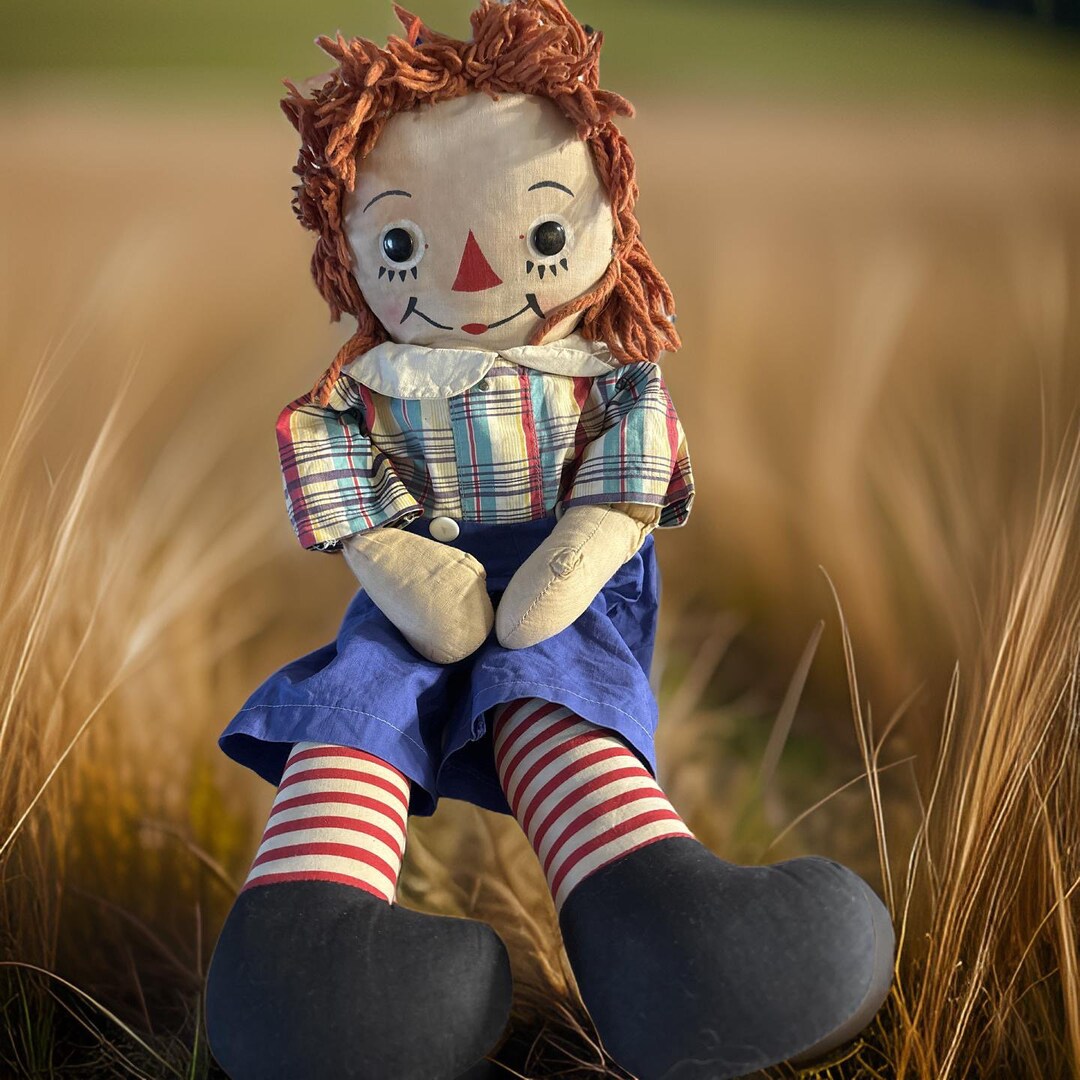 Georgene Raggedy Andy 23 Inch - Etsy