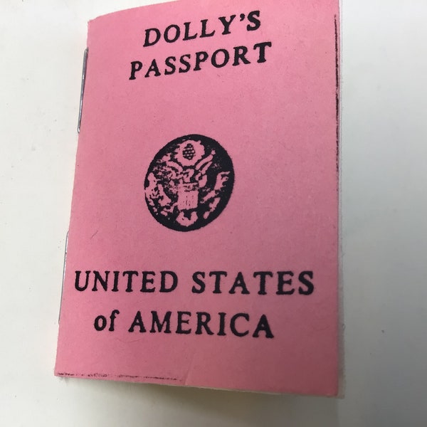 Passport Props Etsy