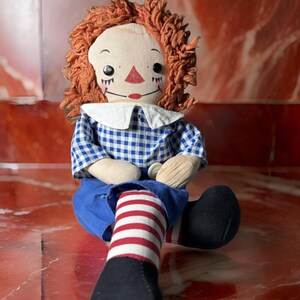Georgene Raggedy Andy - 15 Inch - Etsy
