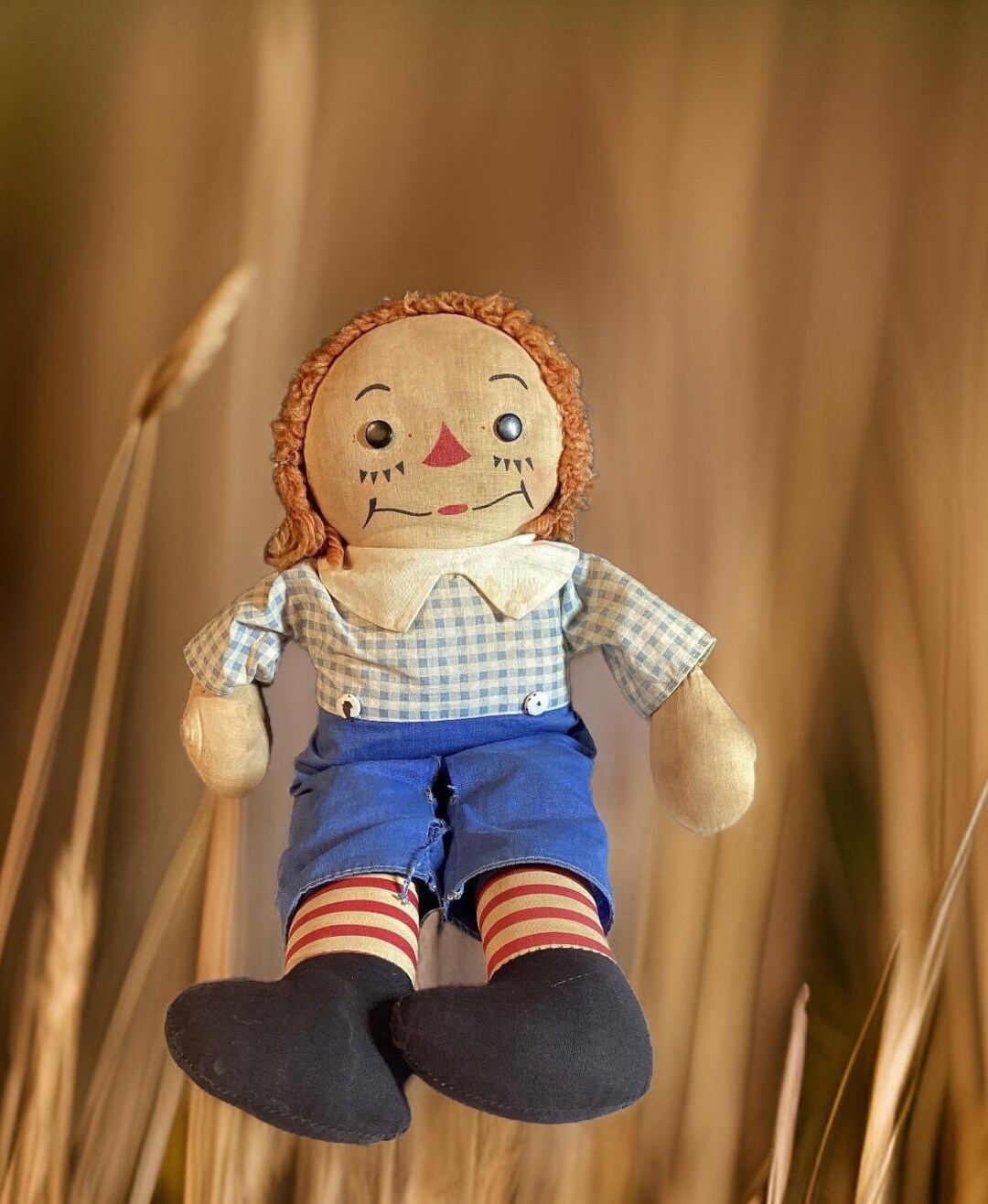 Knickerbocker Raggedy Andy 15 Inch - Etsy