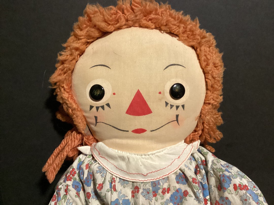 Georgene Raggedy Ann 23 Inch - Etsy