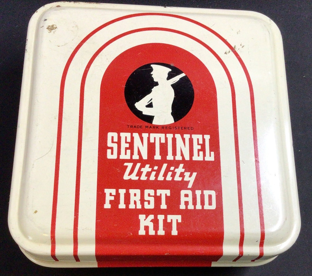 Sentinel Utility First Aid Kit Circa 1940’s - Etsy