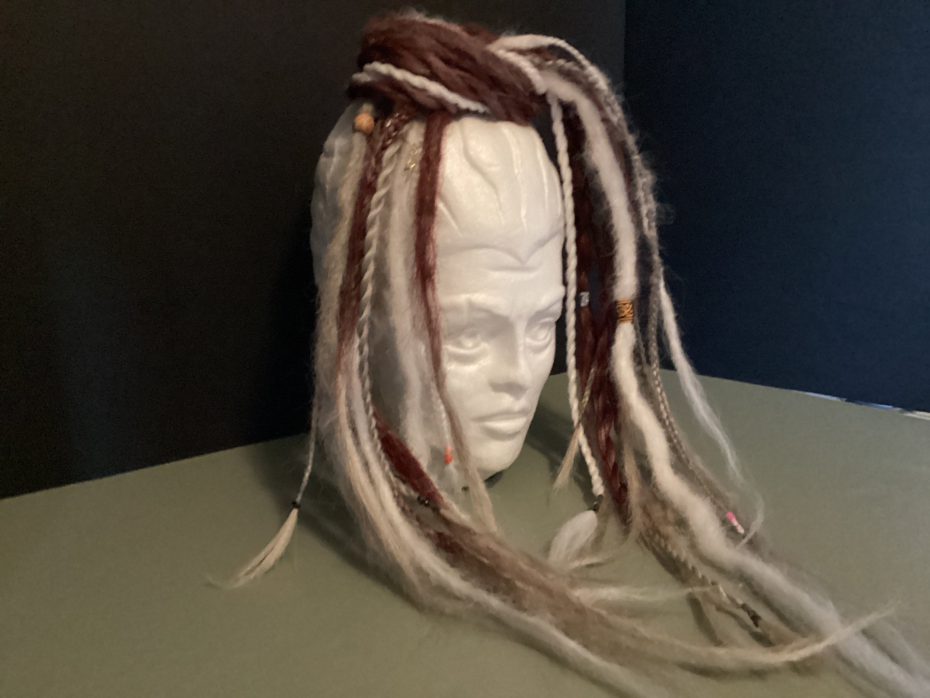 Shimmering Red Dread - Etsy