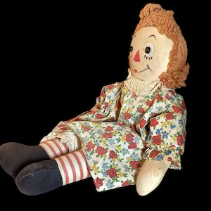 Georgene Raggedy Ann - 19 Inch - Etsy