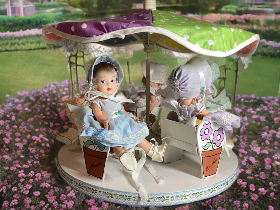 Vintage Madame Alexander Dionne Quintuplets Carousel – 75th Anniversary ...