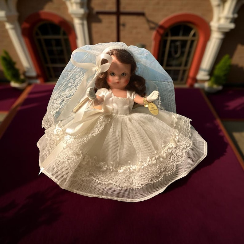 Nancy Ann Storybook Doll – “first Communion” #73, 1950s – 5.5-inch ...