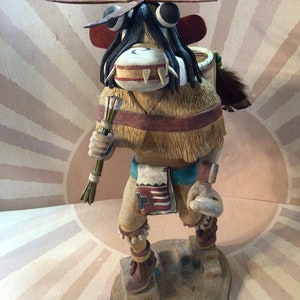 Hopi Black Ogre Kachina Circa 1970 - Etsy