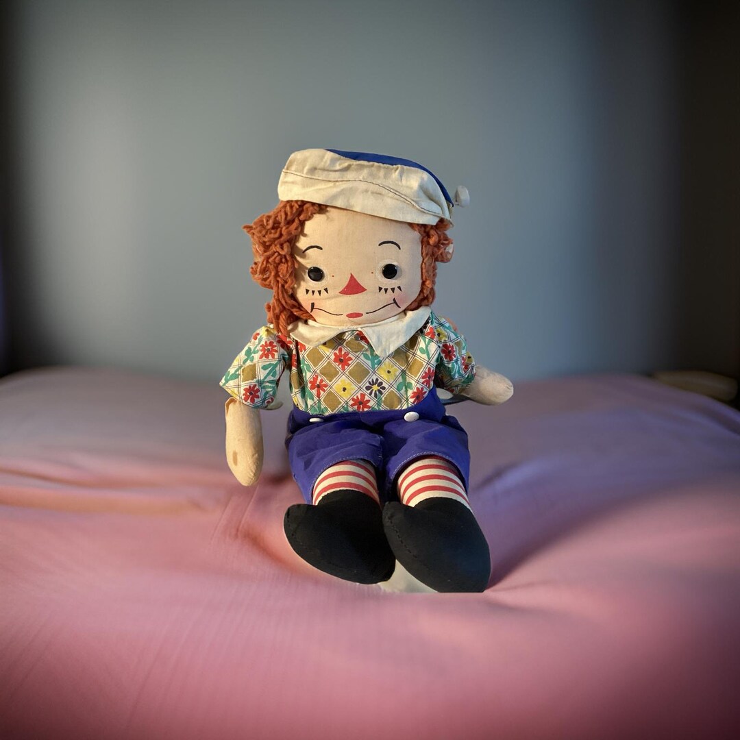 Georgene Raggedy Andy - 15 Inch - Etsy